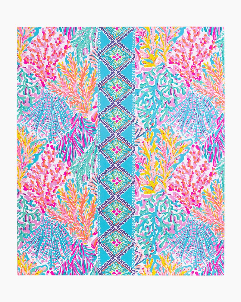 Lilly Pulitzer Blank Binder Covers Purple