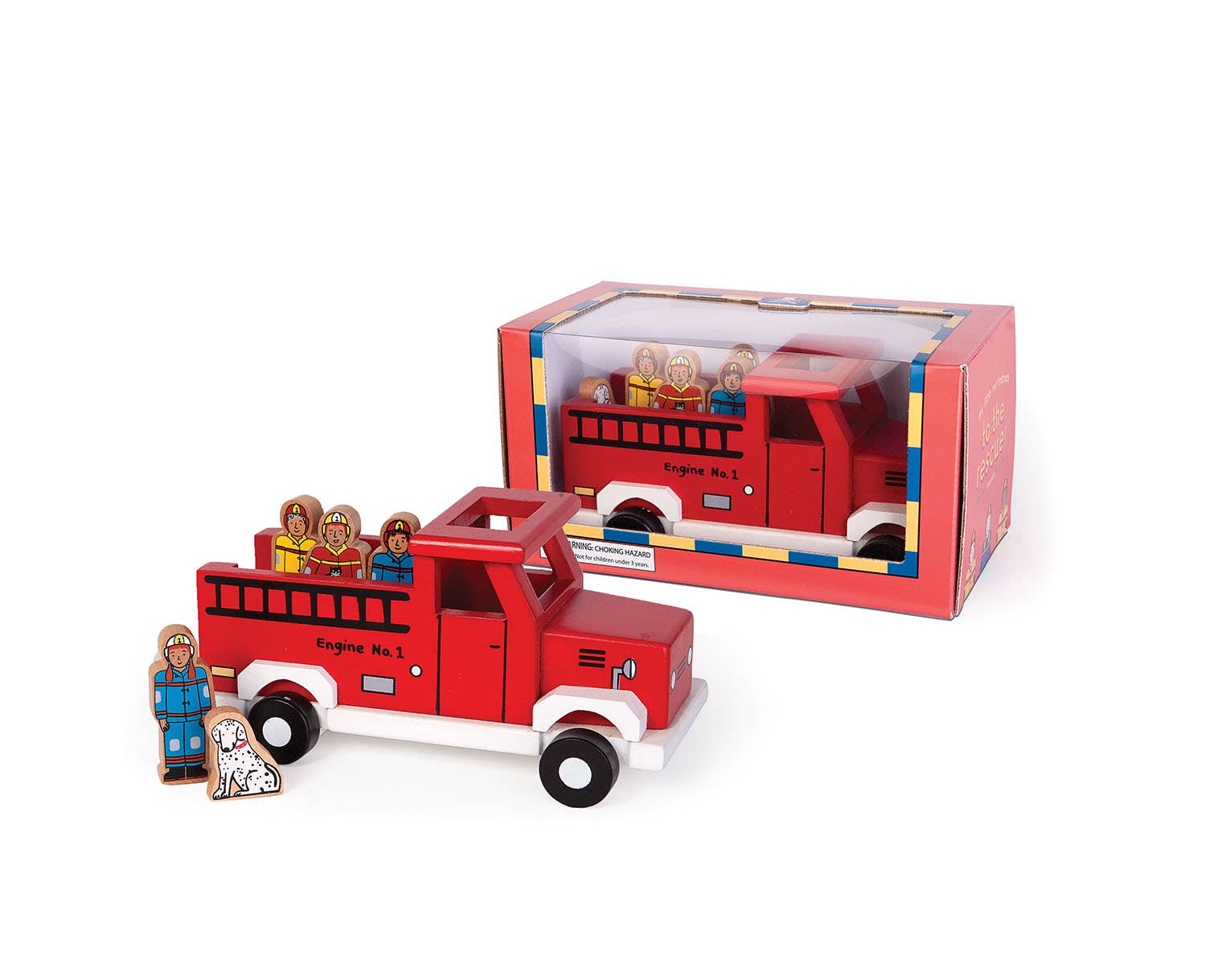 To The Rescue Magnetic Fire Truck – the blue béret