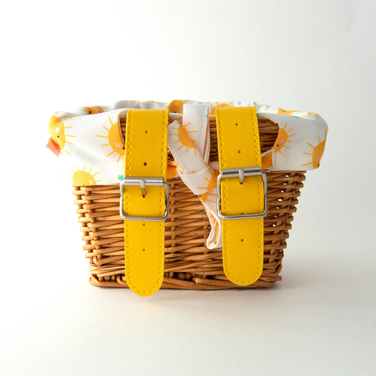 Beep - Beep Kids Wicker Basket with Cute Sunshine Liner ☀️ – the blue béret