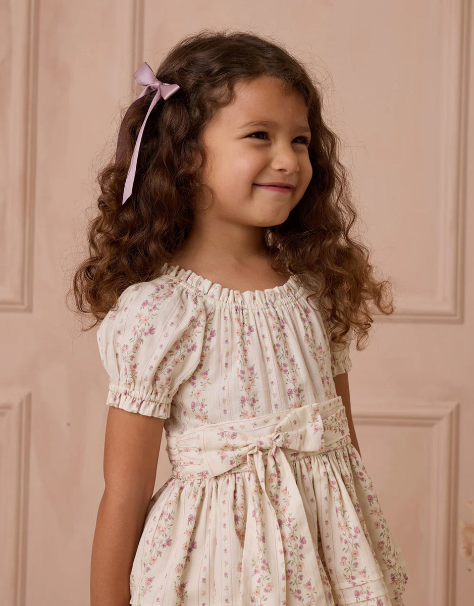 Annette Dress Floral Stripe | Noralee – the blue béret