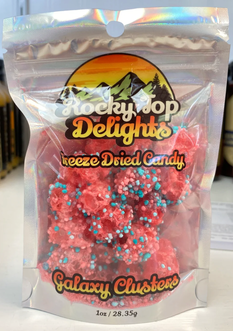 Galaxy Clusters - Freeze Dried Candy – the blue béret