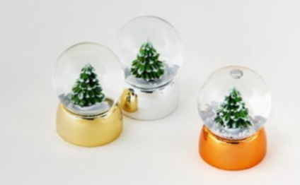 Mini Tree Water Globe – the blue béret
