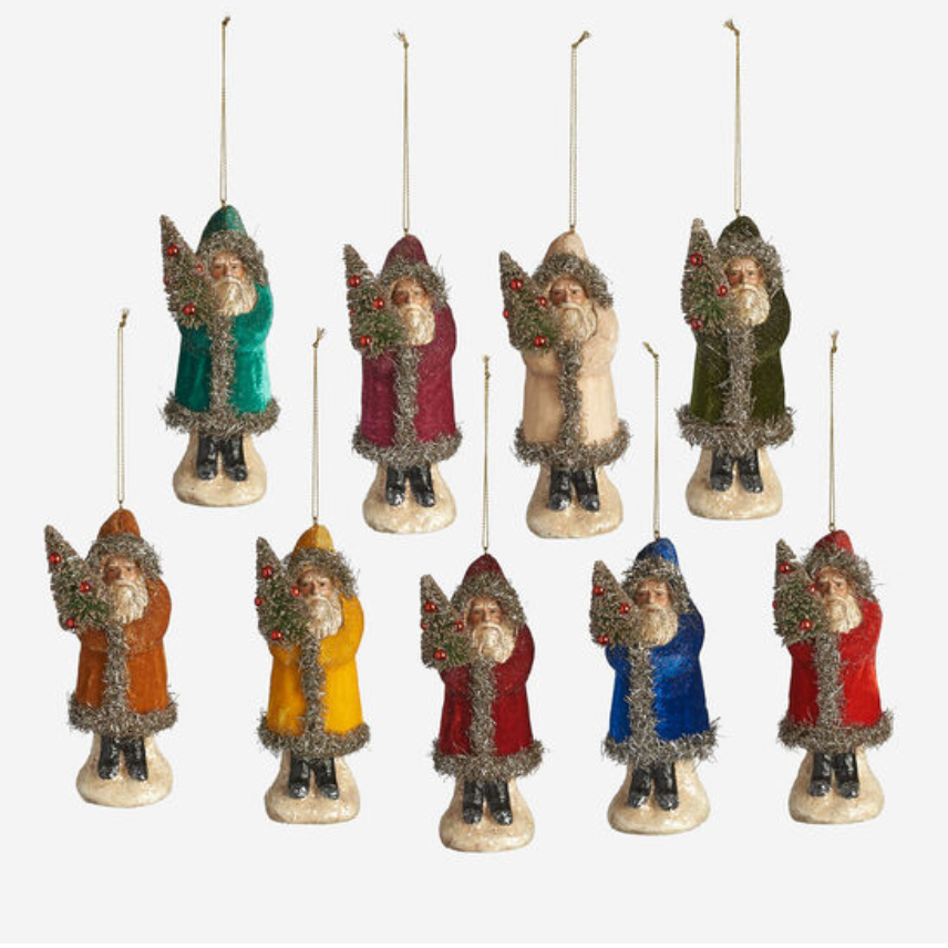 Velvet Belsnickle Ornament – the blue béret