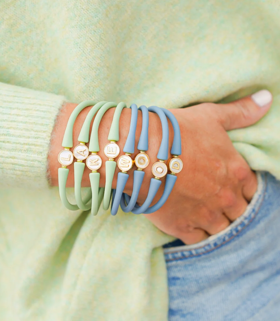 Gresham La Tua Storia Letter Bracelets V-Z – the blue béret