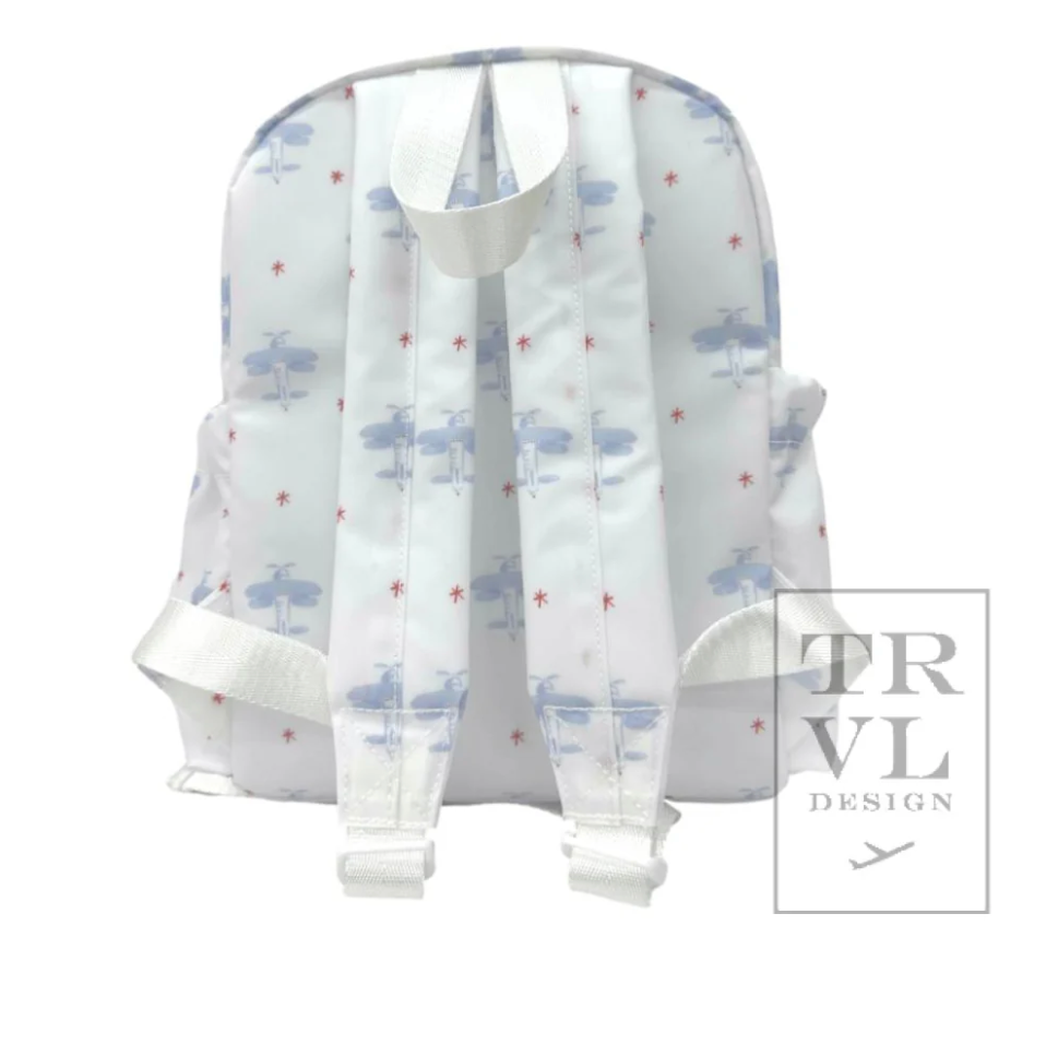 David's Airplane Mini Backer Backpacker | TRVL Design – the blue béret