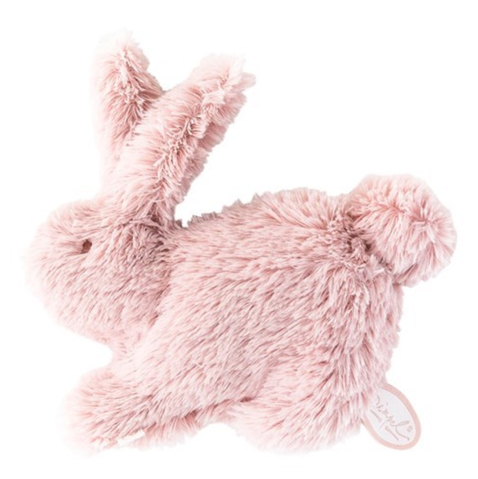 Pink Emma The Pancake Cuddle Rabbit – the blue béret