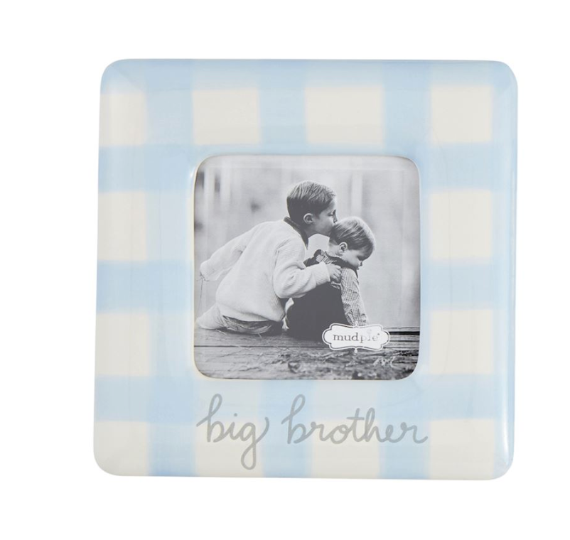 Gingham Big Bro Frame – the blue béret