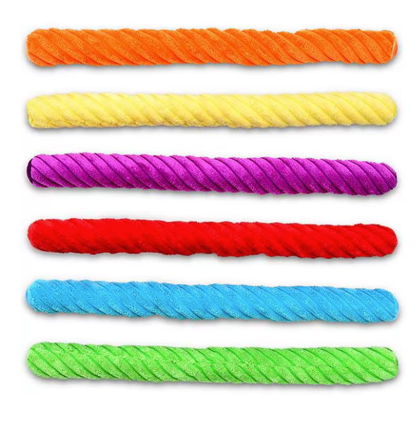 Rainbow Twizzlers Packaging Fleece Plush – the blue béret