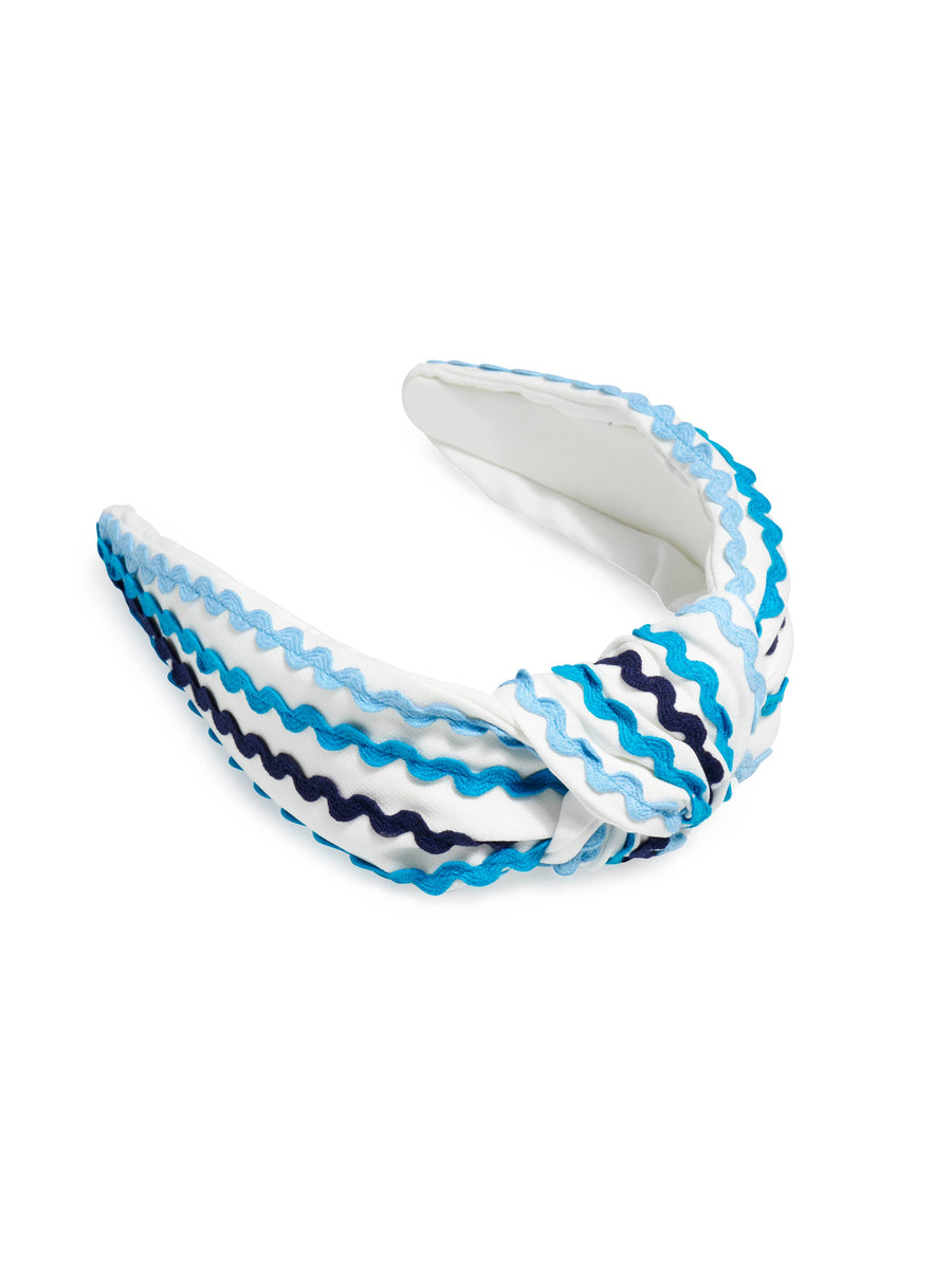 RIC RAC KNOTTED HEADBAND – the blue béret