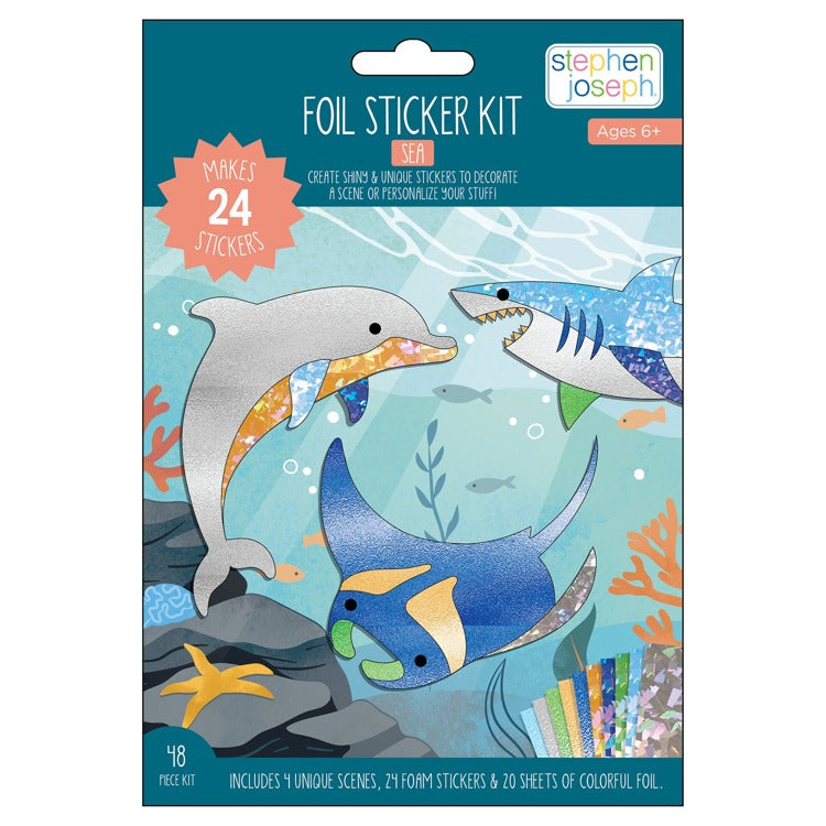 FOIL STICKER KIT SEA (F25) – the blue béret