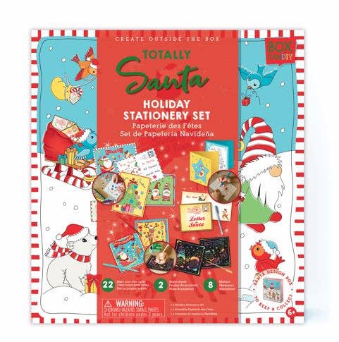 Totally Santa Holiday Stationery Set – the blue béret