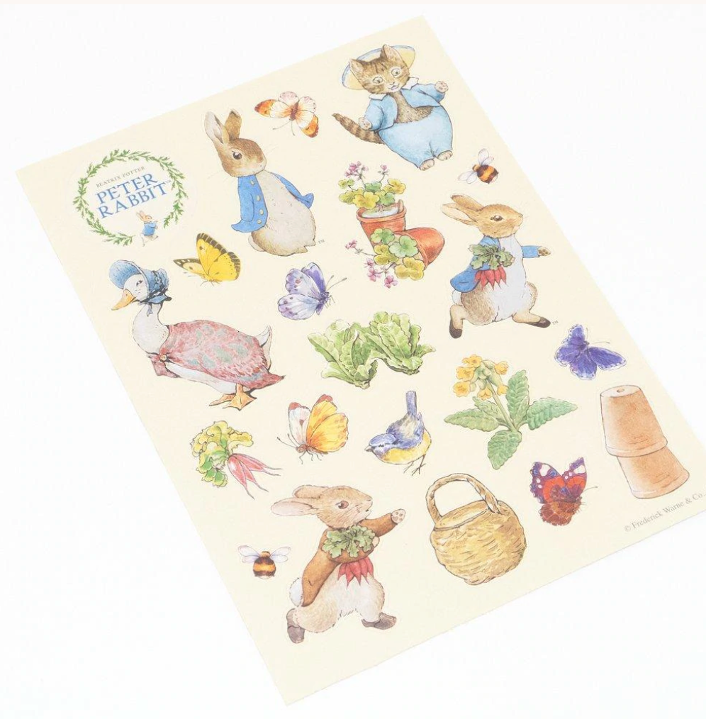 Peter Rabbit™ Sticker Sheets – the blue béret