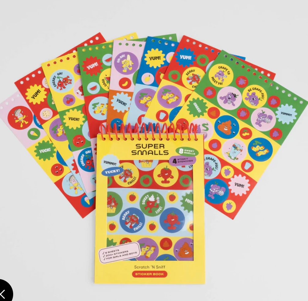 Scratch N' Sniff Sticker Book – the blue béret