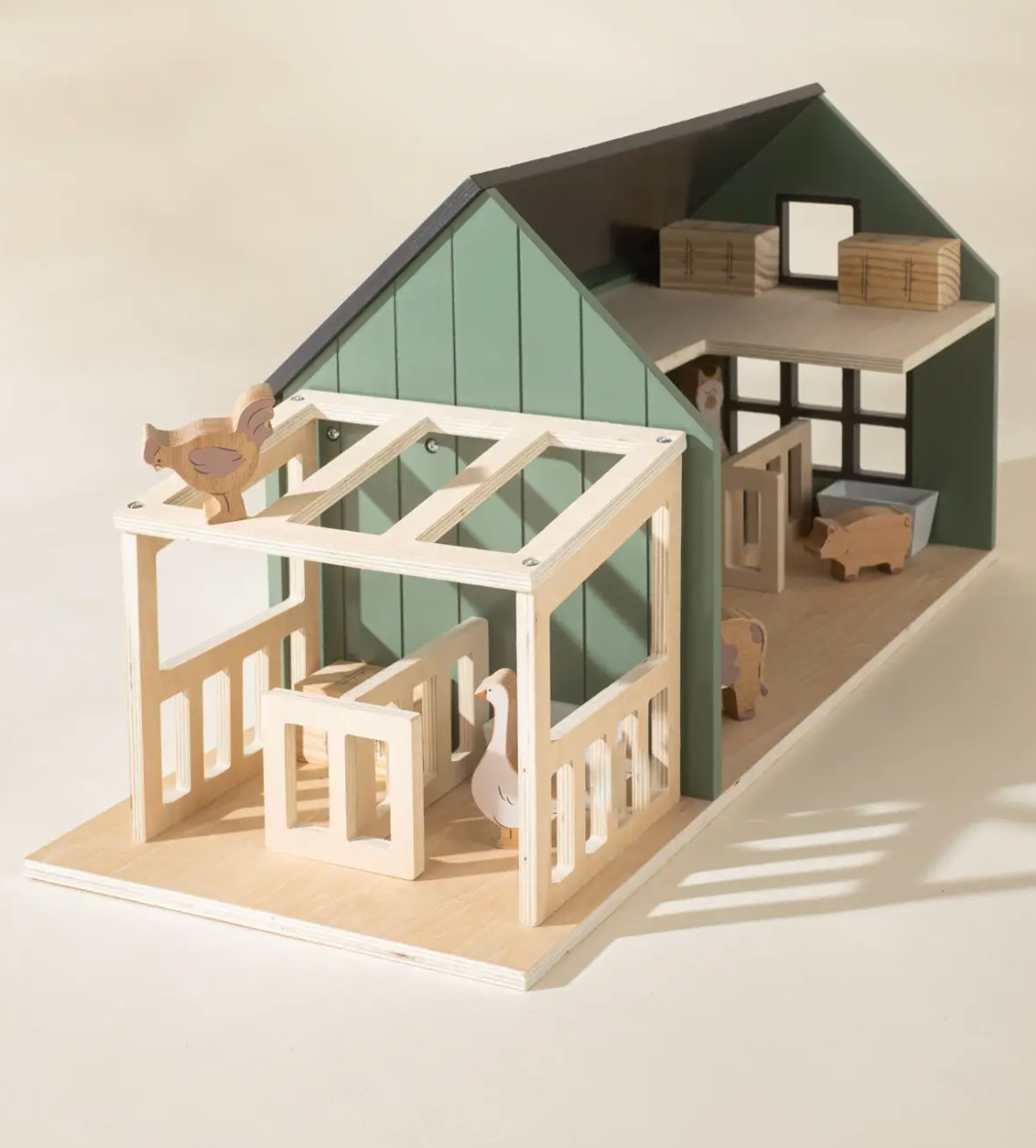 Wooden Farm Play Set – the blue béret