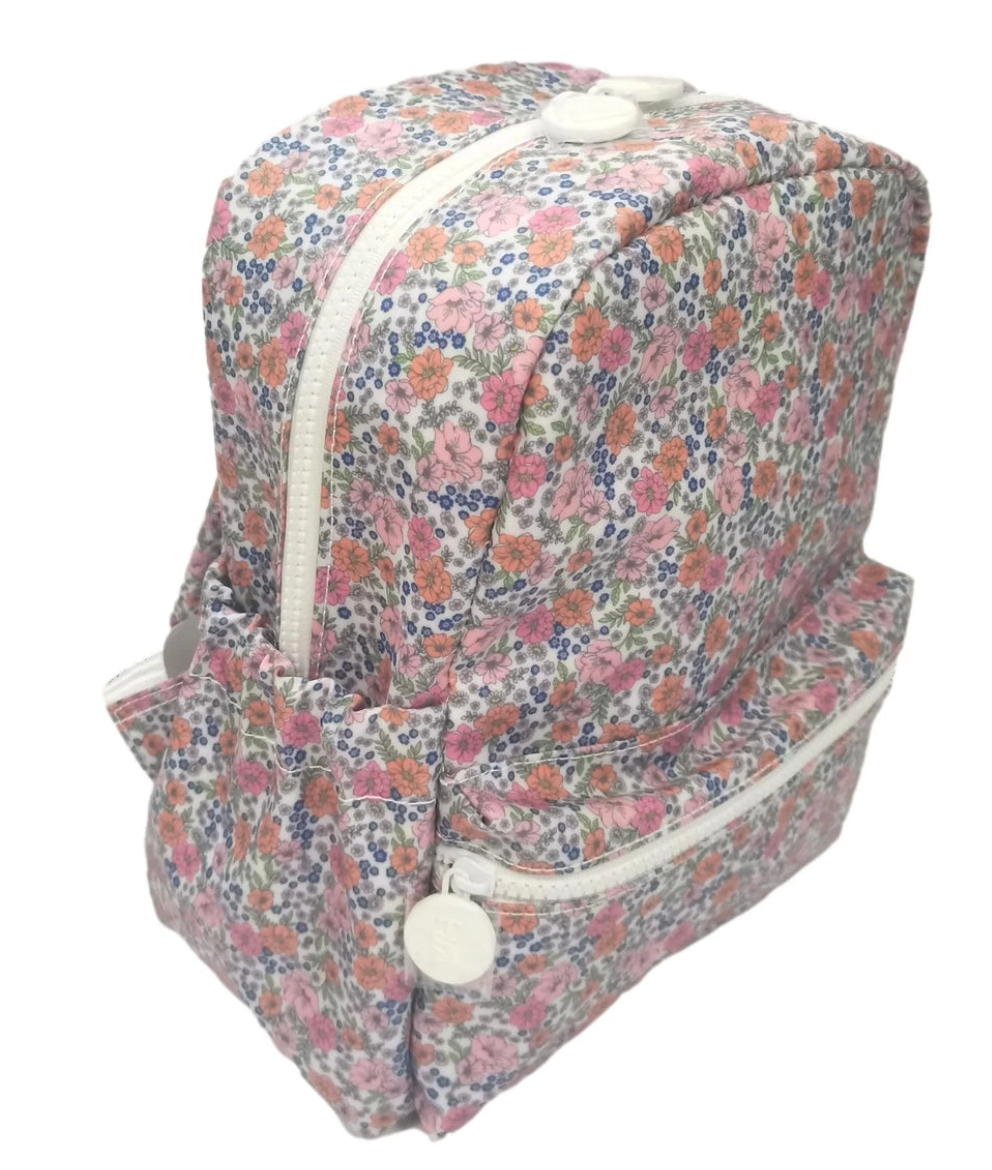 Garden Floral Mini Backer Backpacker | TRVL Design – the blue béret