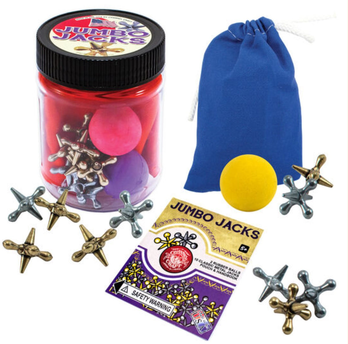 Jumbo Jacks Toy Jar with Pouch – the blue béret